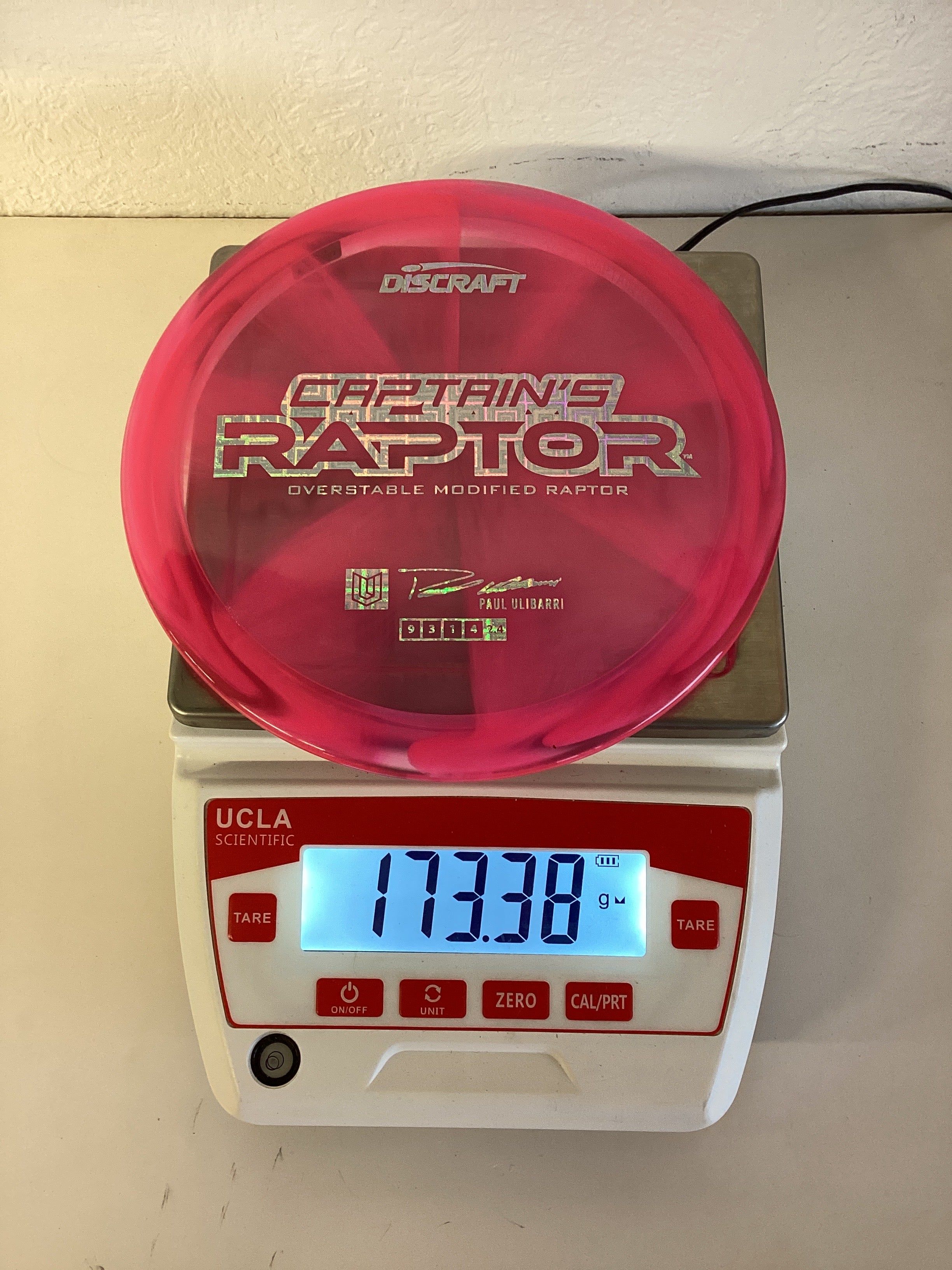 Discraft Z Swirl Captain's Raptor 2025 – Squirrelly Discs