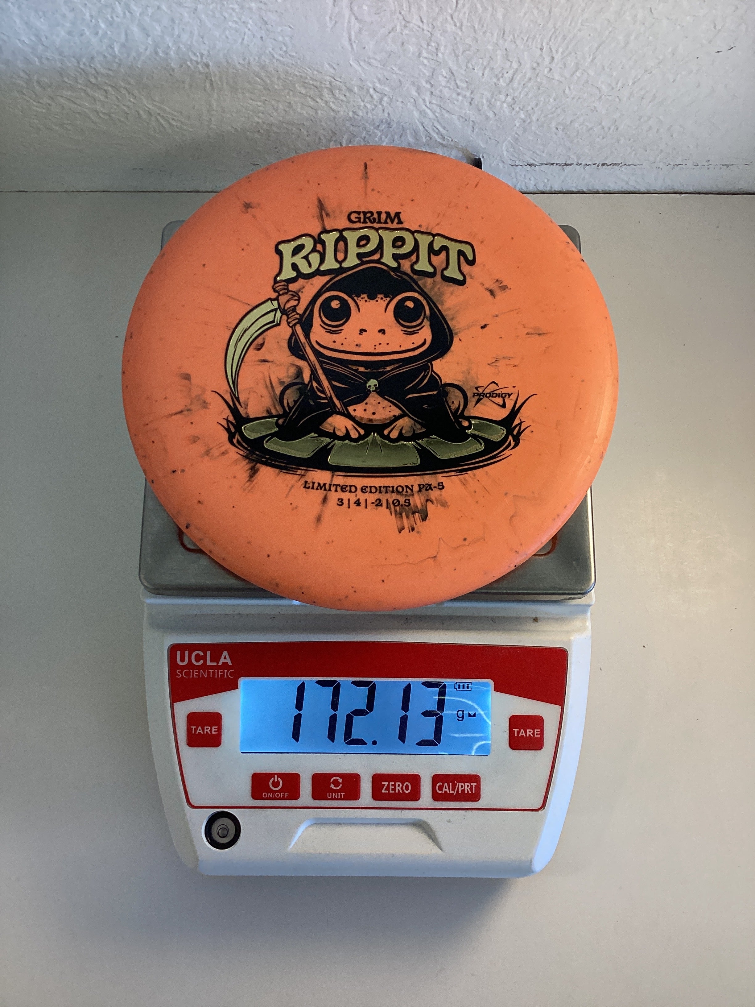 Prodigy PA-5 300 Soft Color Fractal Plastic - "Grim Rippit" Halloween ...